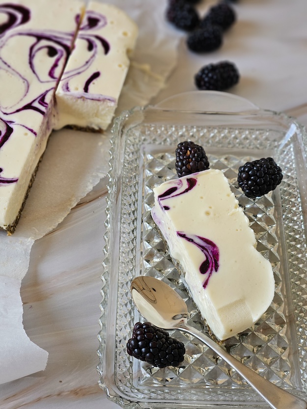 Cottage Cheese Cheesecake Bars Healthy Recipe