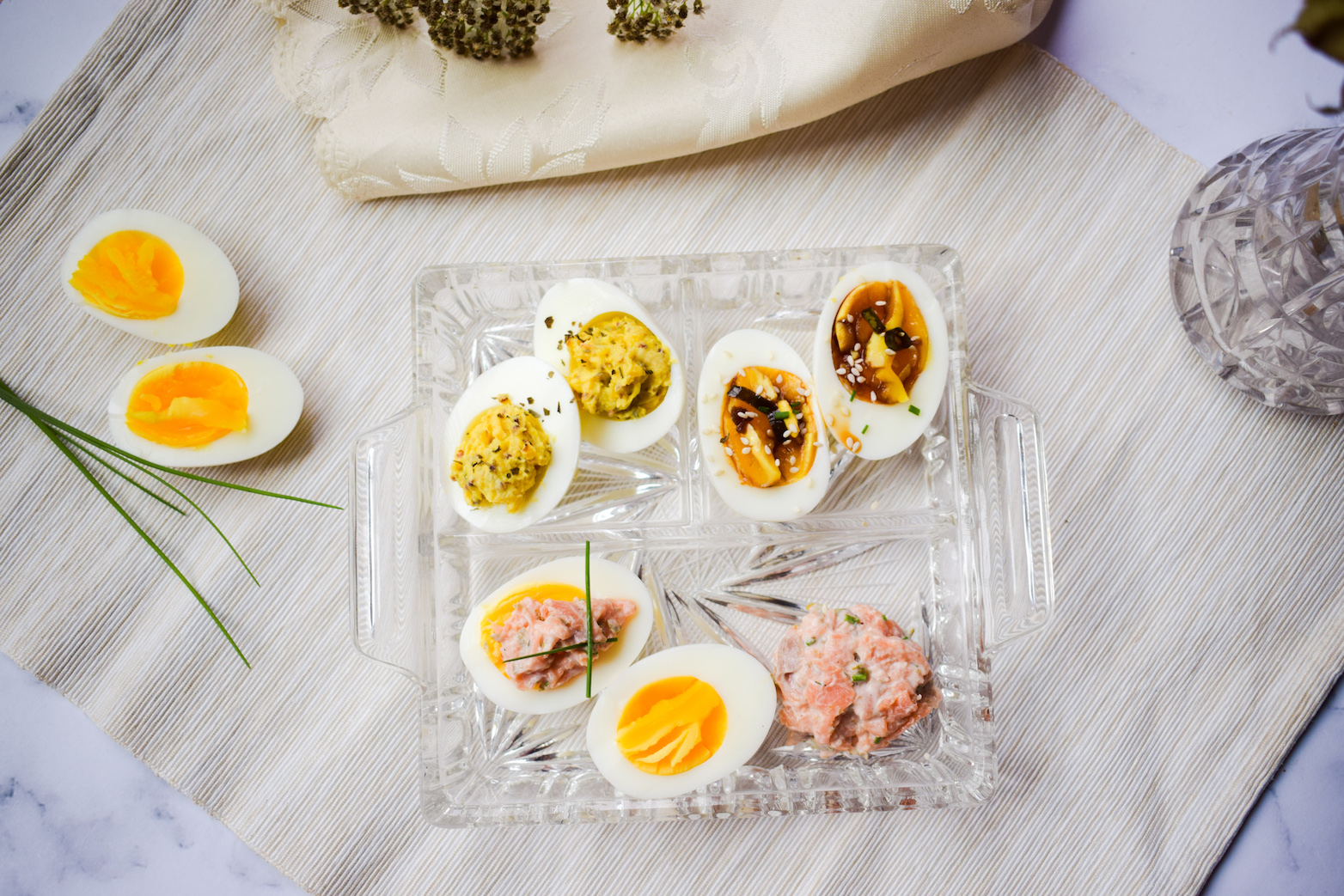 Deviled Egg Snack | Recipe from our Dietitian Nutritionist | TeamNutrition