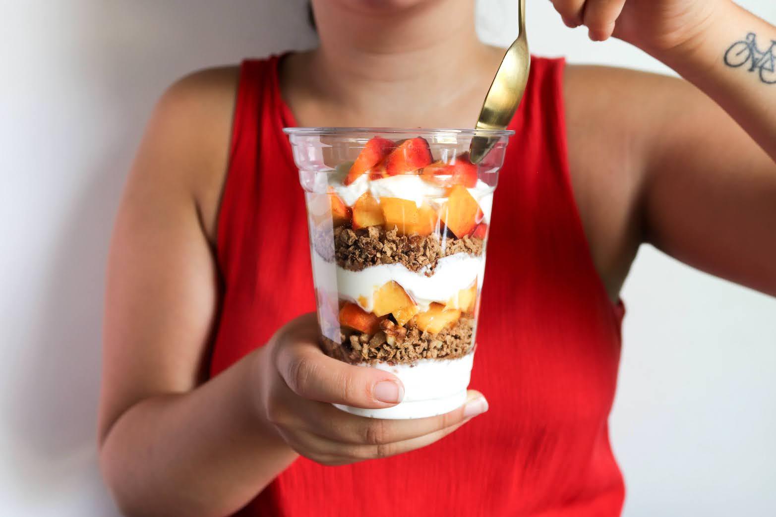 Protein Peach Parfait | Recipe from our Dietitian Nutritionist ...