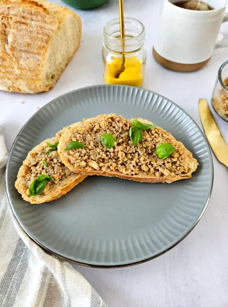 Vegan Cretons Made with TVP Healthy Recipe